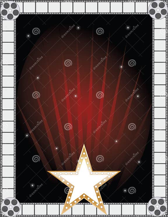 Fame Background stock vector. Illustration of film, celebrity - 17233880