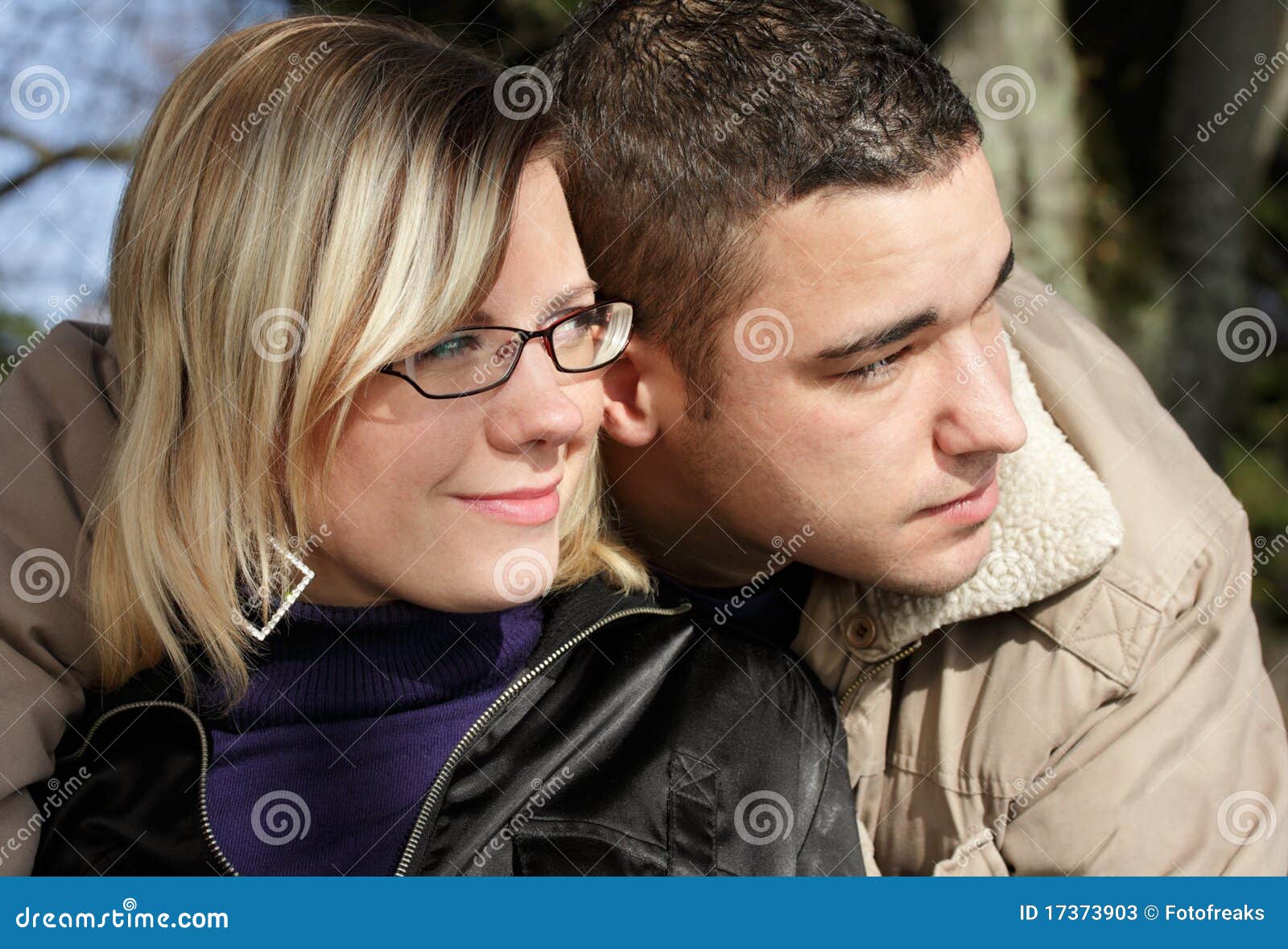 Familiar couple stock image. Image of girl, enjoying - 17373903