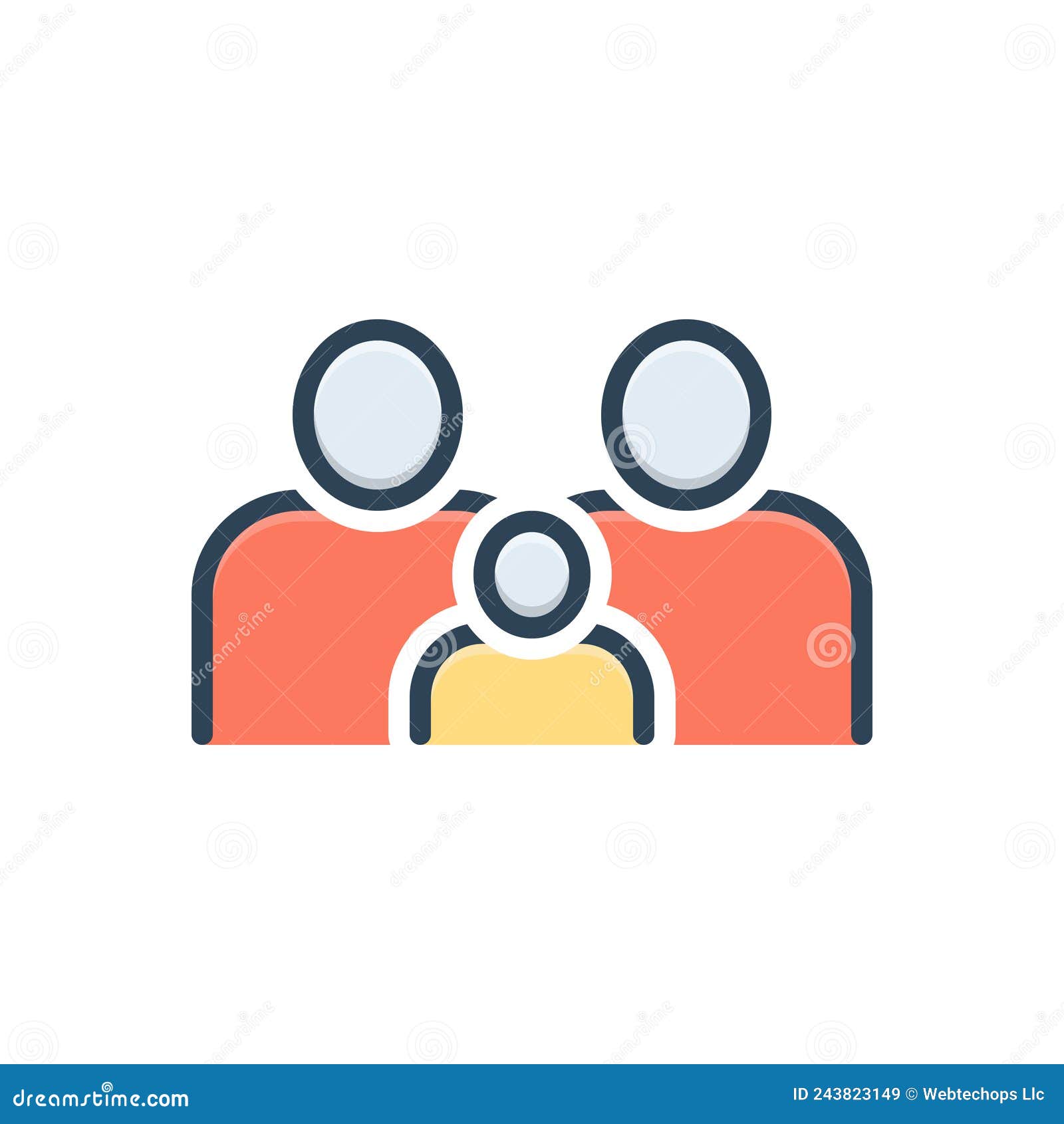 Color Illustration Icon for Familiar, Acquainted and Cognizant Stock ...