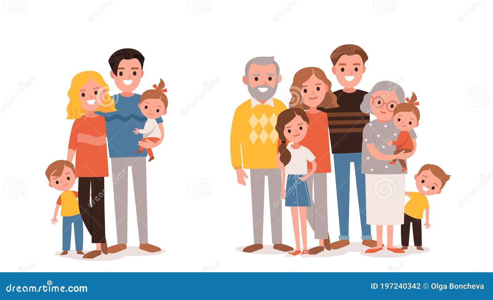 Familieportret. Familieleden Van De Grote Gelukkige Meergenerationele ... Familieportret. Familieleden Van De Grote Gelukkige Meergenerationele ...