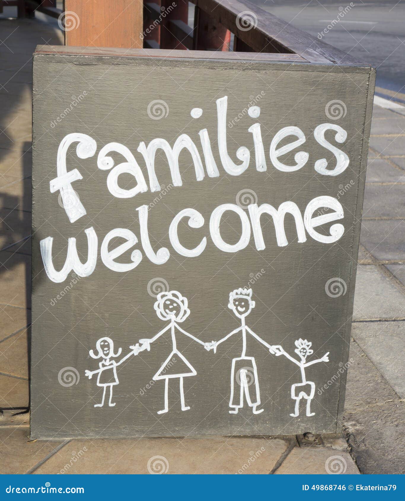 Families welcome stock photo. Image of welcome, families - 49868746