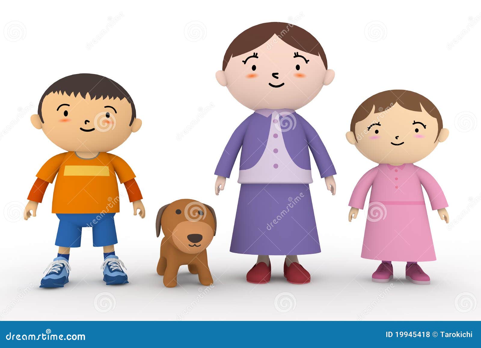Famille orpheline illustration stock. Illustration du orphelin - 19945418