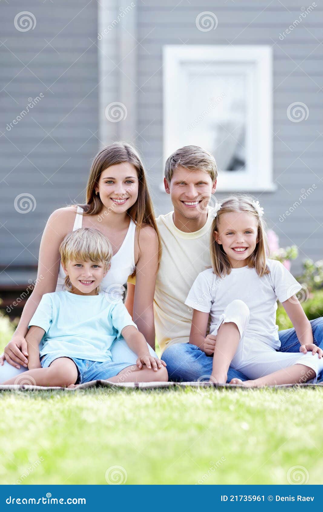 Family stock image. Image of humen, child, people, home - 21735961