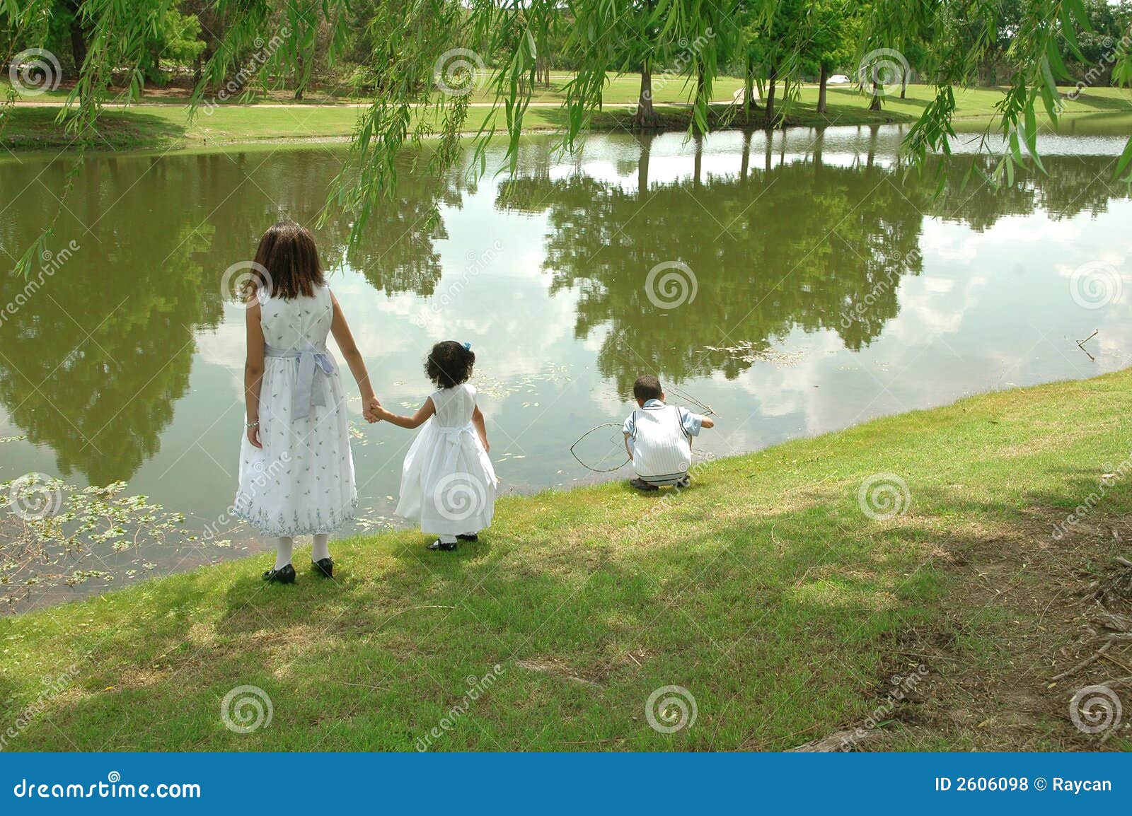Girl Boy Small Children Spend Time Nature Stock Photos - Free & Royalty ...