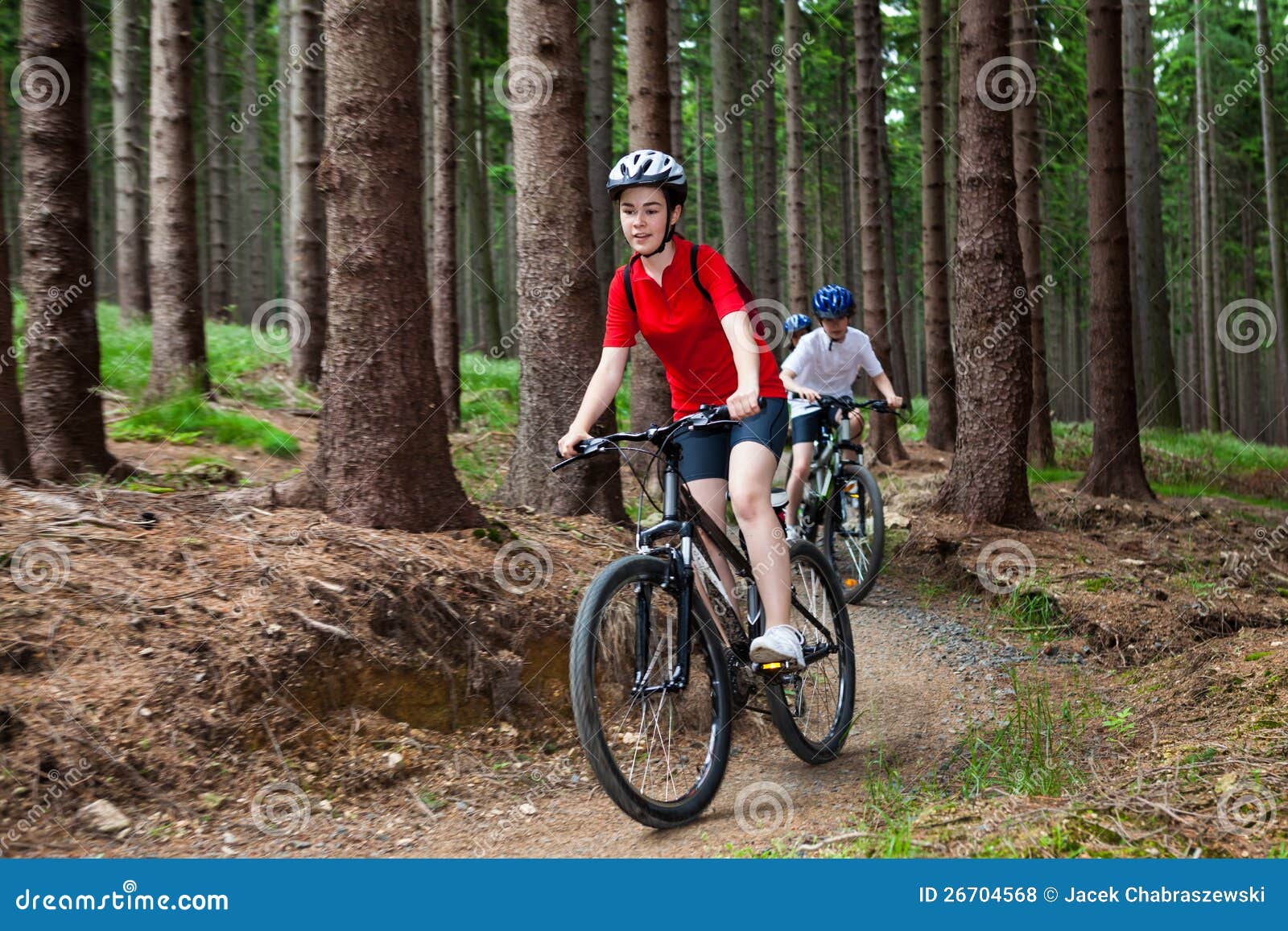 Family biking stock photo. Image of girl, cycling, action - 26704568