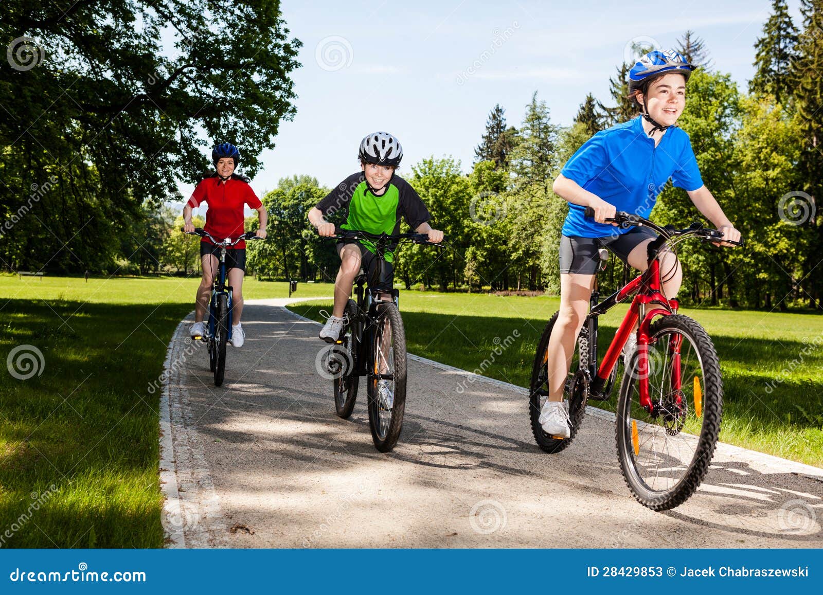 Family biking stock image. Image of bicycle, parent, male - 28429853