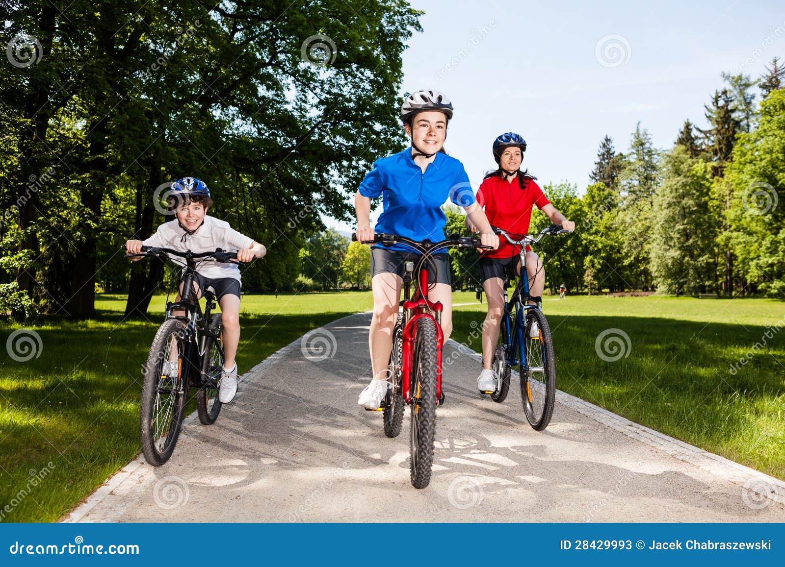 Family biking stock image. Image of people, bicycle, cycling - 28429993