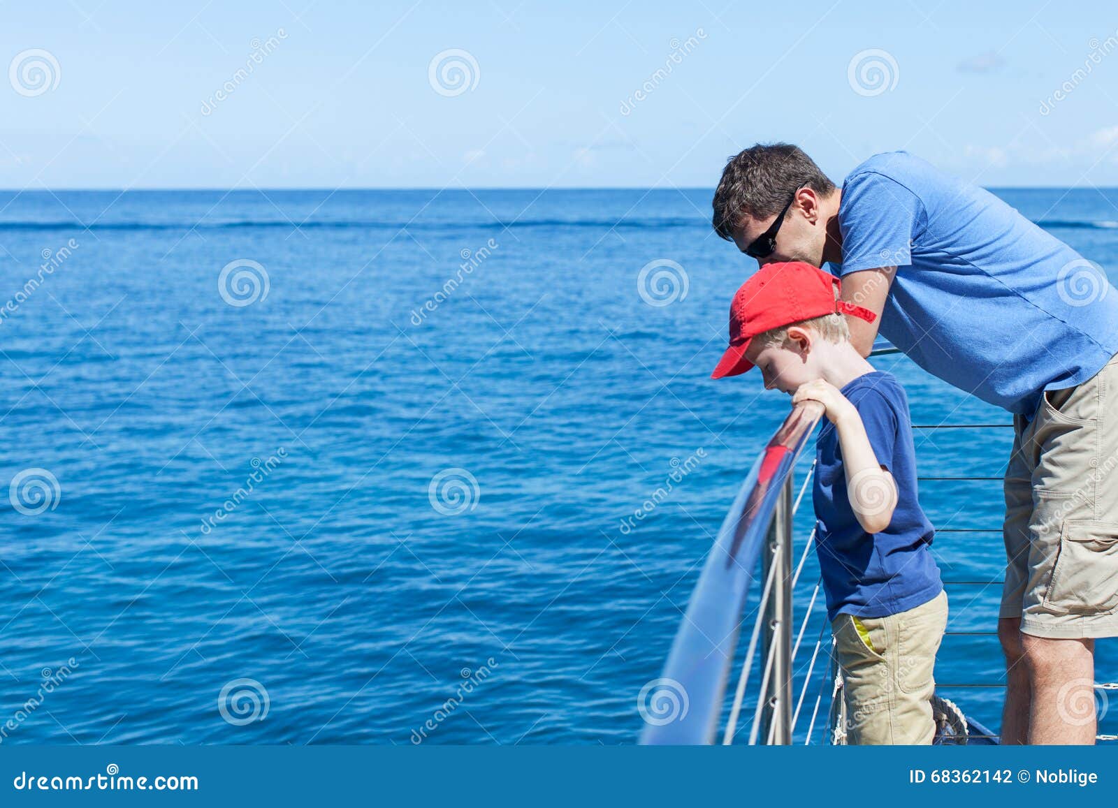 Family at boat stock photo. Image of ocean, outdoors - 68362142