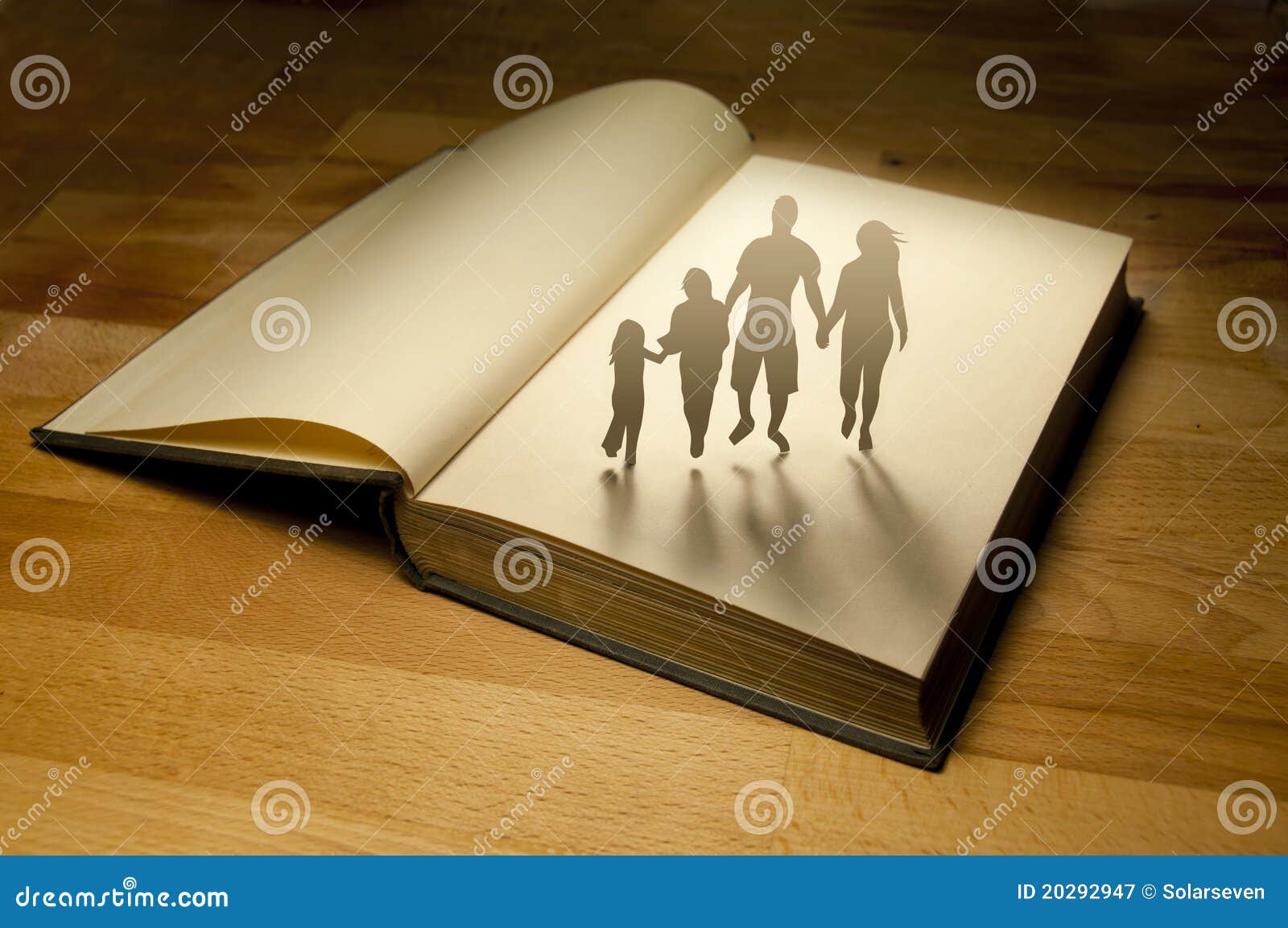 Family Book Story stock image. Image of help, childcare - 20292947