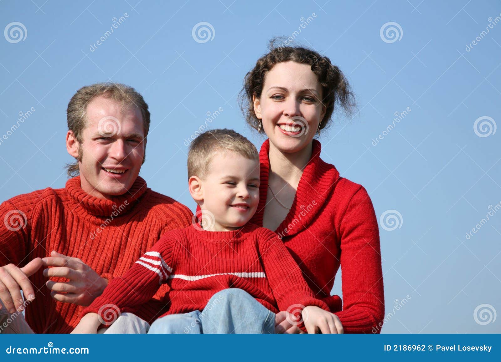 Family with boy faces stock photo. Image of mother, girl - 2186962