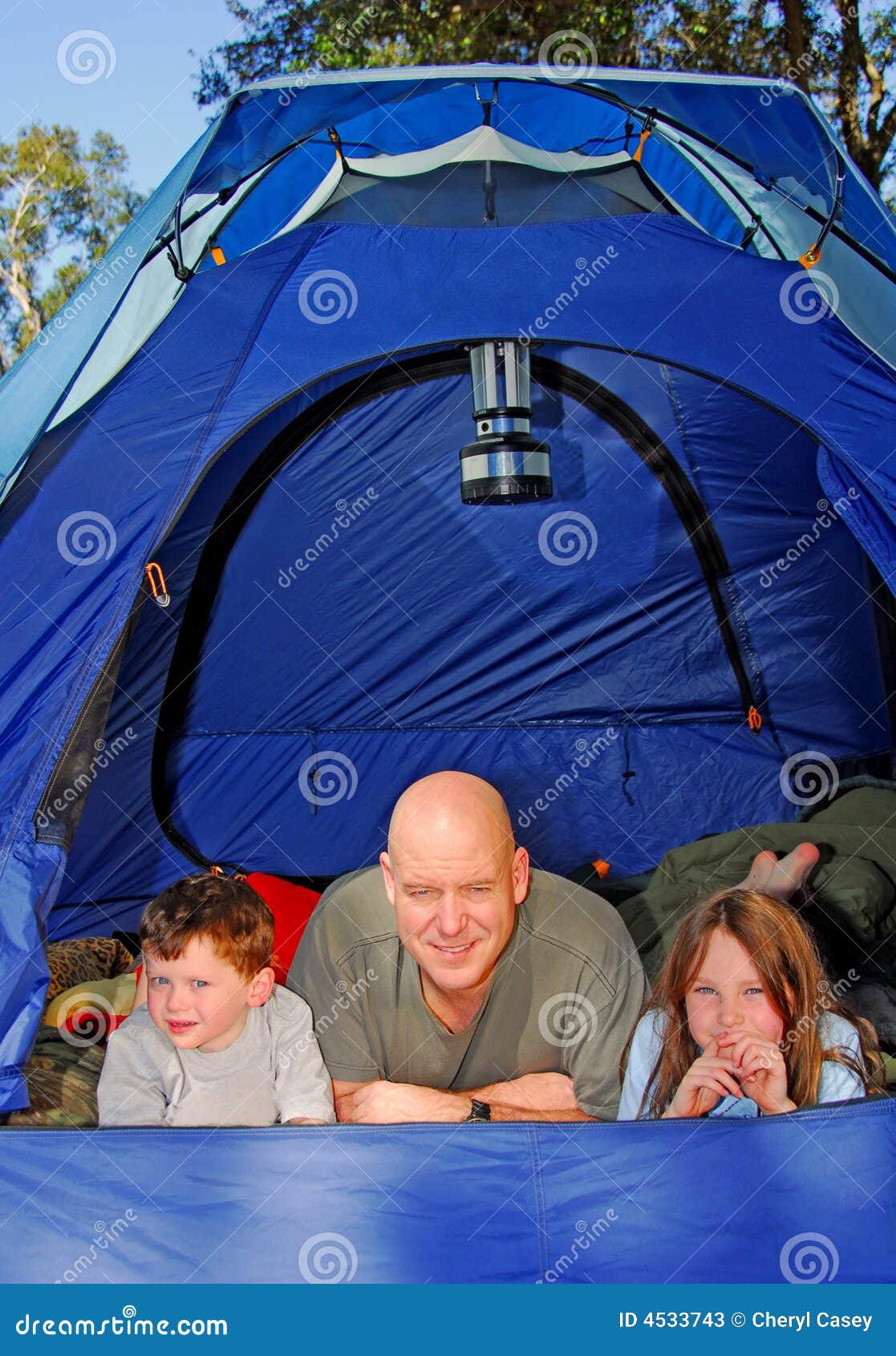 Family Camping stock image. Image of brother, camping - 4533743