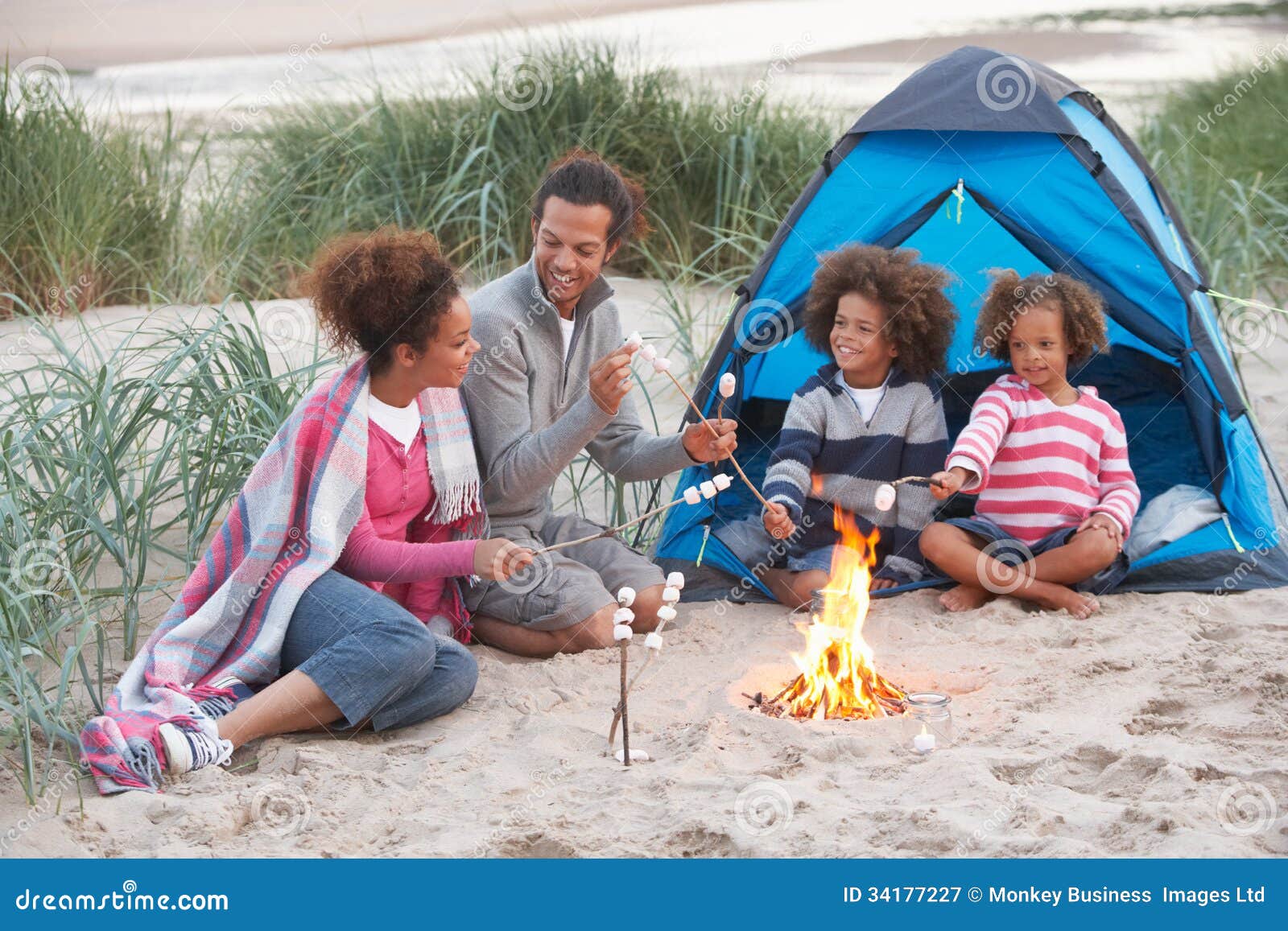Camping On The Beach In Ras Shetan Area, Sinai - Egypt Stock Photo ...