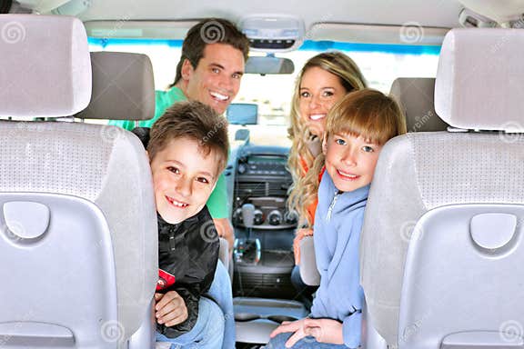 Family car stock image. Image of caucasian, automobile - 13435535