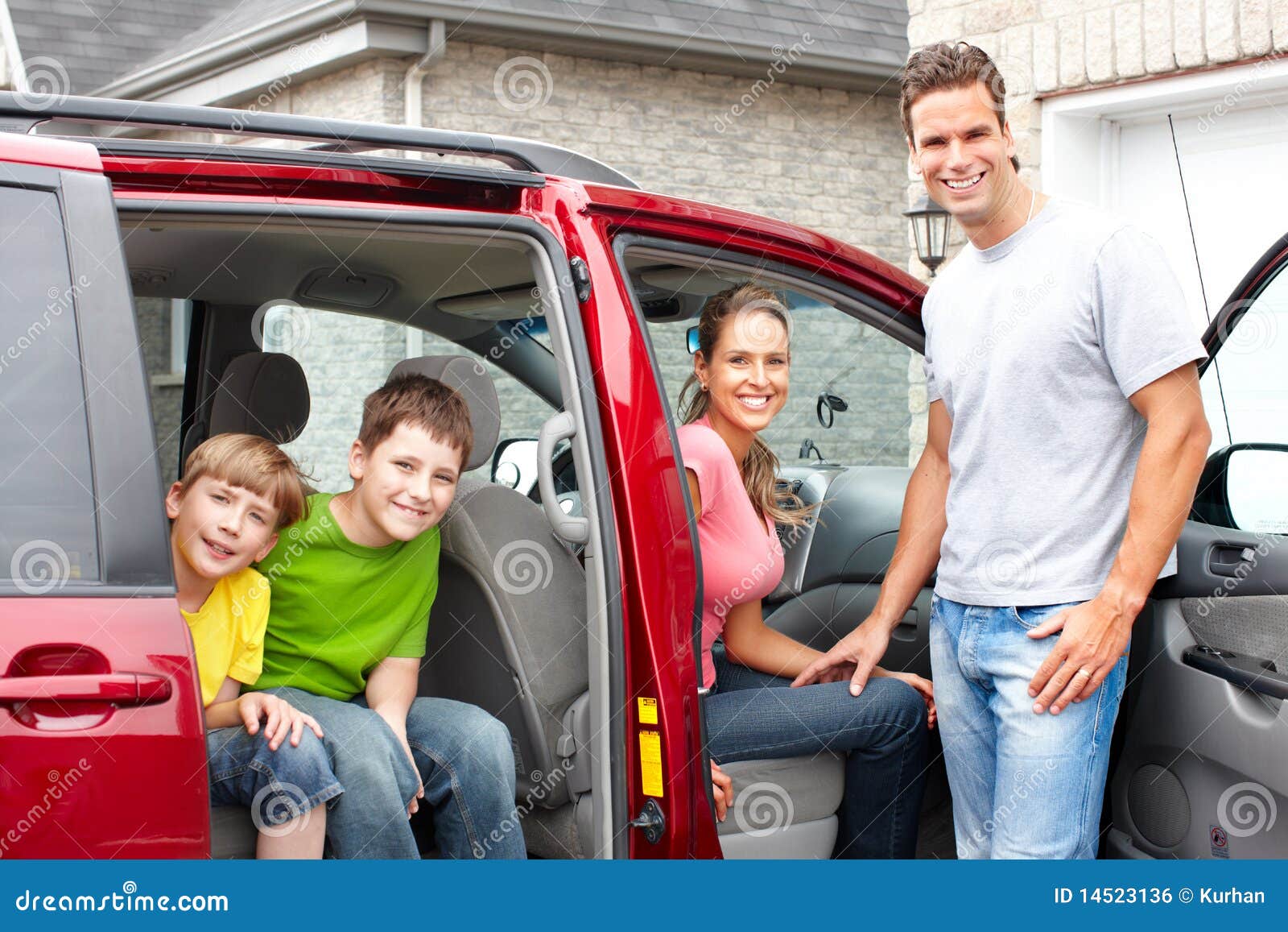 Family car stock photo. Image of family, relationship - 14523136