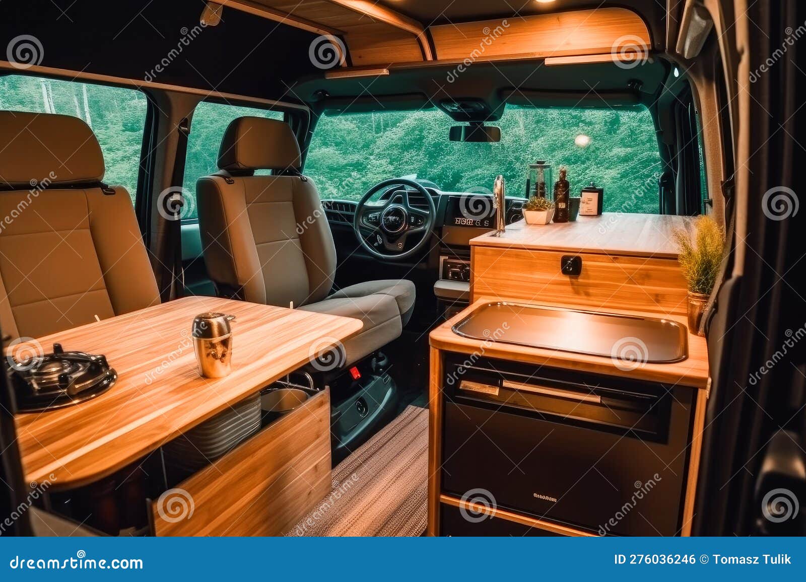 Family Car Suv Conversion Camper, Interior Conversion Effect, Van Life ...