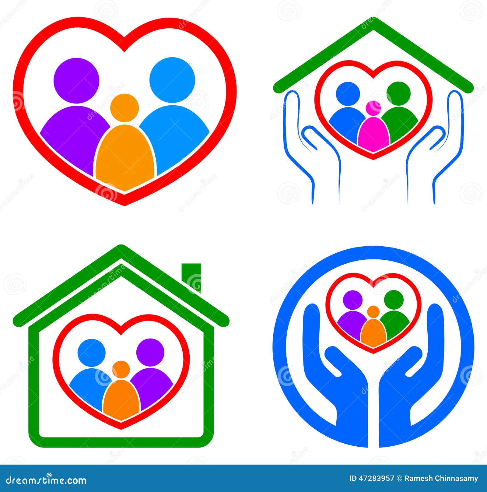 Family logo clip art