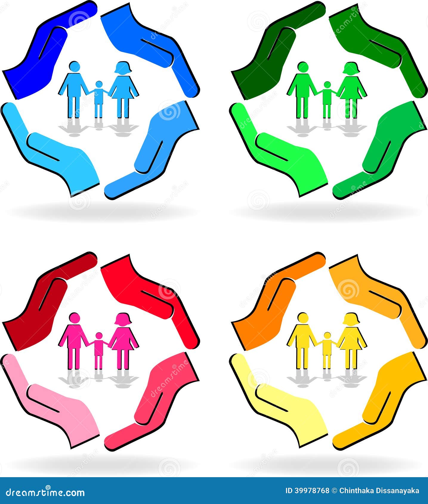 Set Of Pet Care Sign Or Dog Caring Vector Clipart | CartoonDealer.com ...