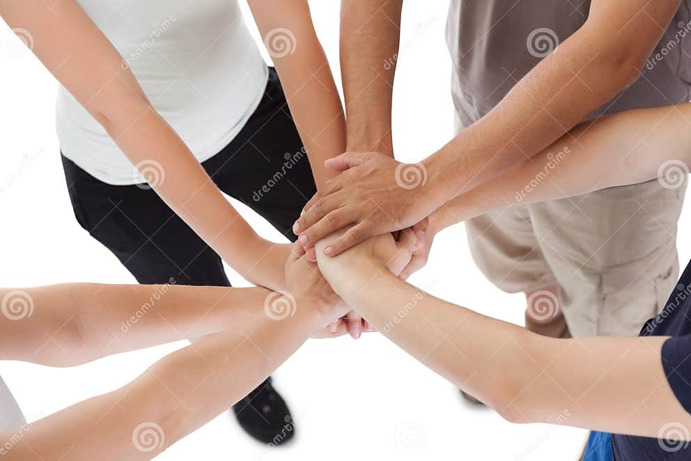 Family Commitment and Support Stock Photo - Image of affection, hands ...