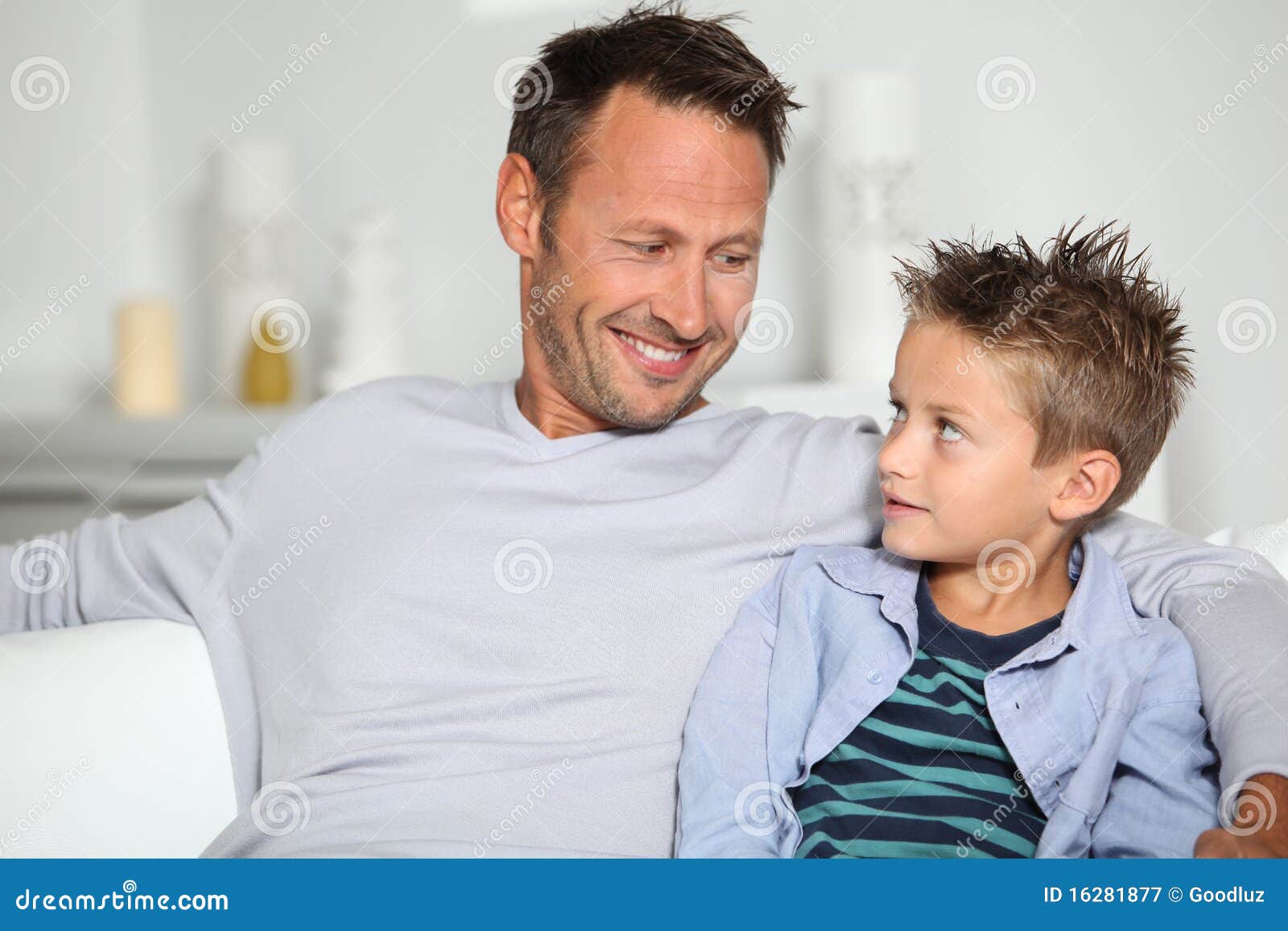 Family complicity stock image. Image of father, eyes - 16281877