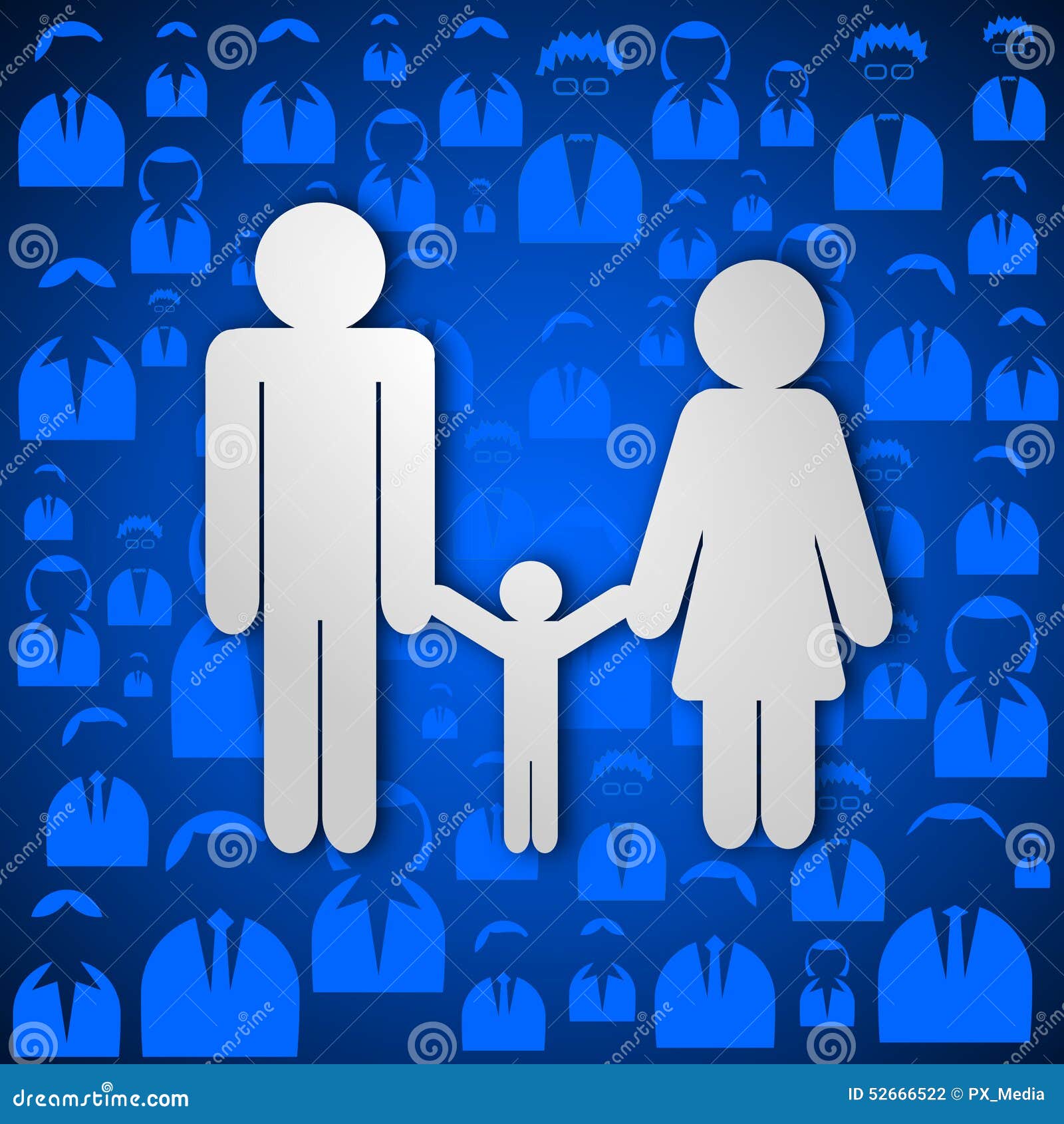 Family concept stock illustration. Illustration of infographic - 52666522