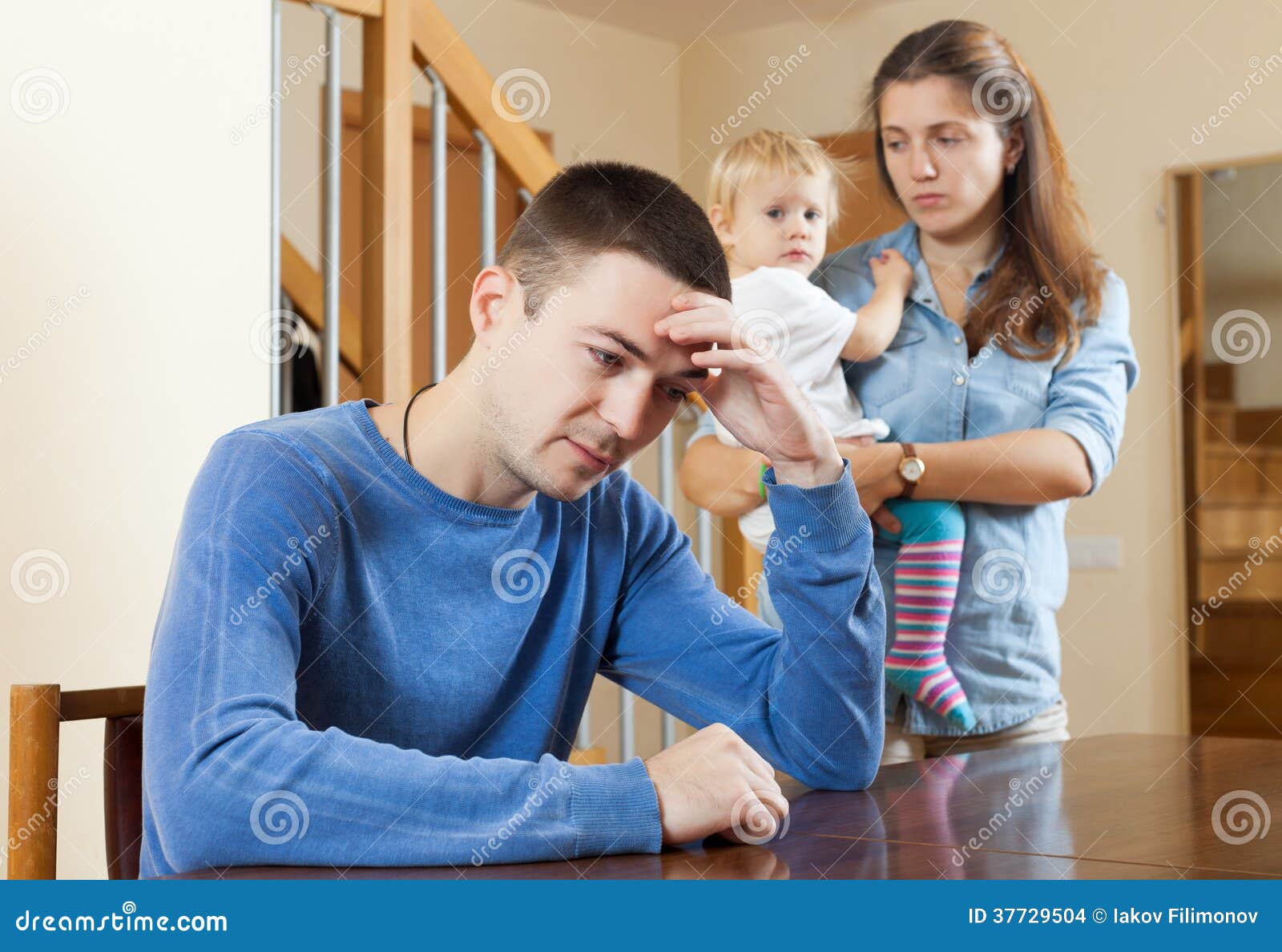 Family conflict at home stock photo. Image of crying - 37729504