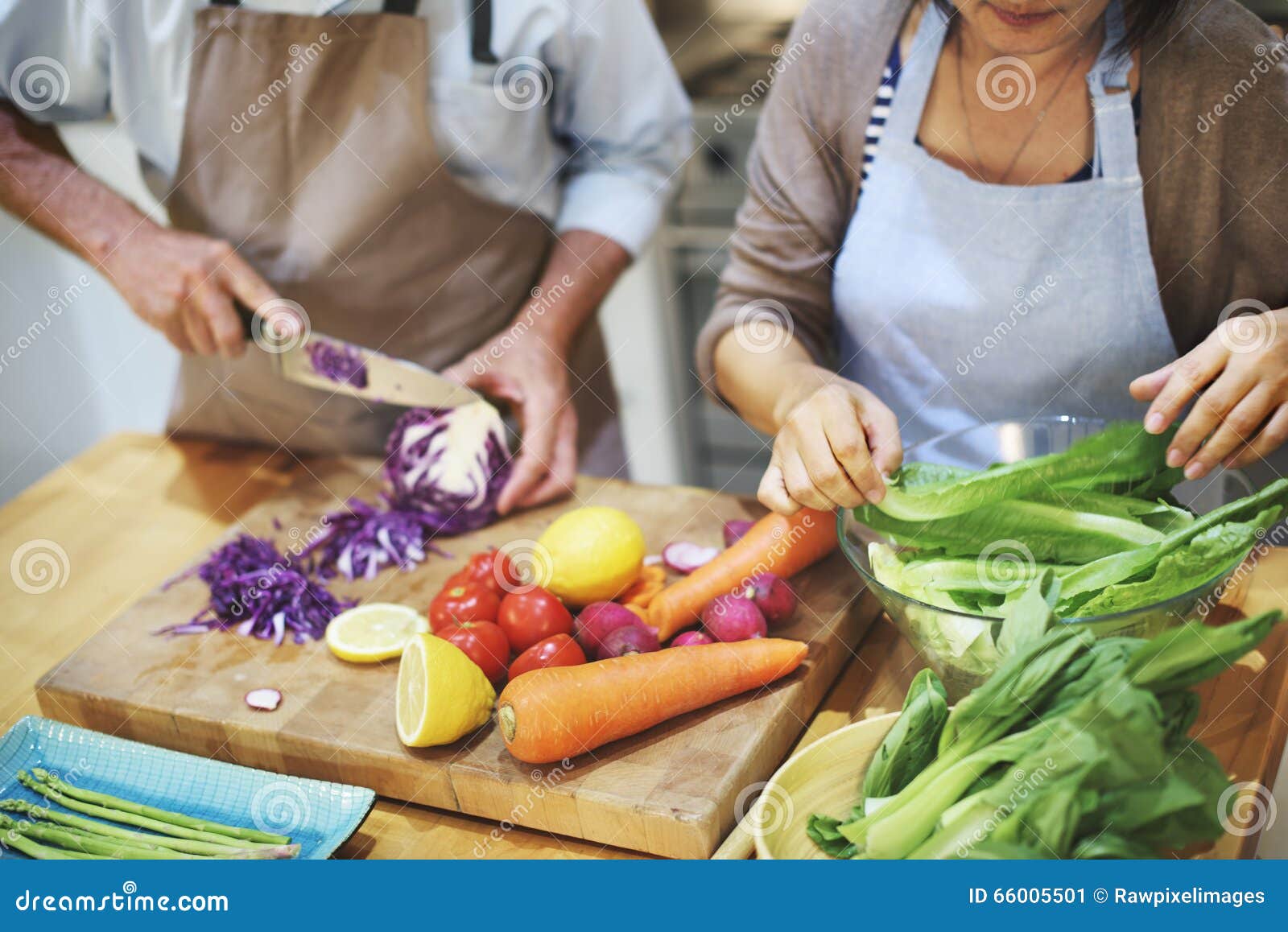 Family Cooking Kitchen Preparation Dinner Concept Stock Image - Image ...