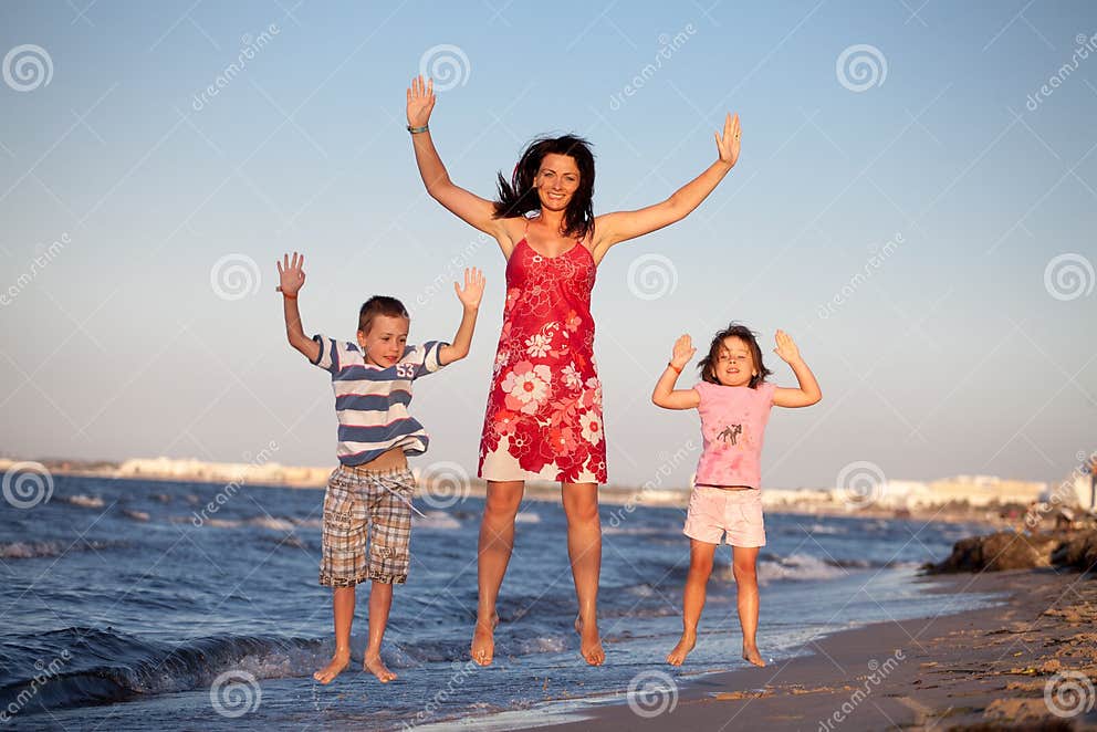 Family on creeps stock image. Image of outdoors, portrait - 27382659