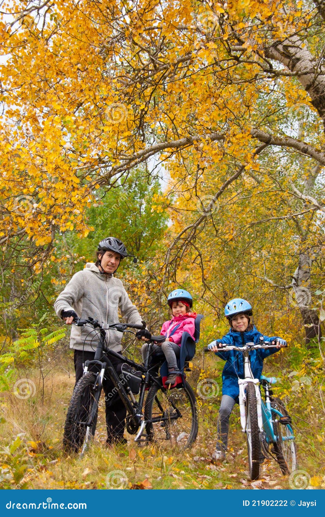 Family cycling outdoors stock photo. Image of bicycle - 21902222