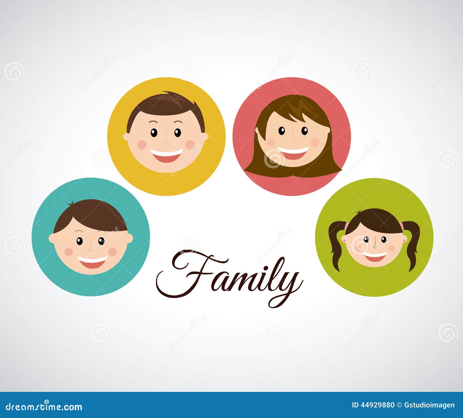 Family design stock illustration. Illustration of mother - 44929880
