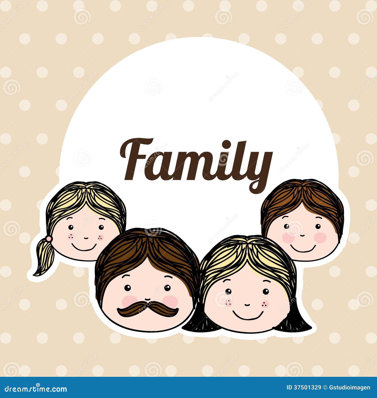 Family design stock illustration. Illustration of sign - 37501329