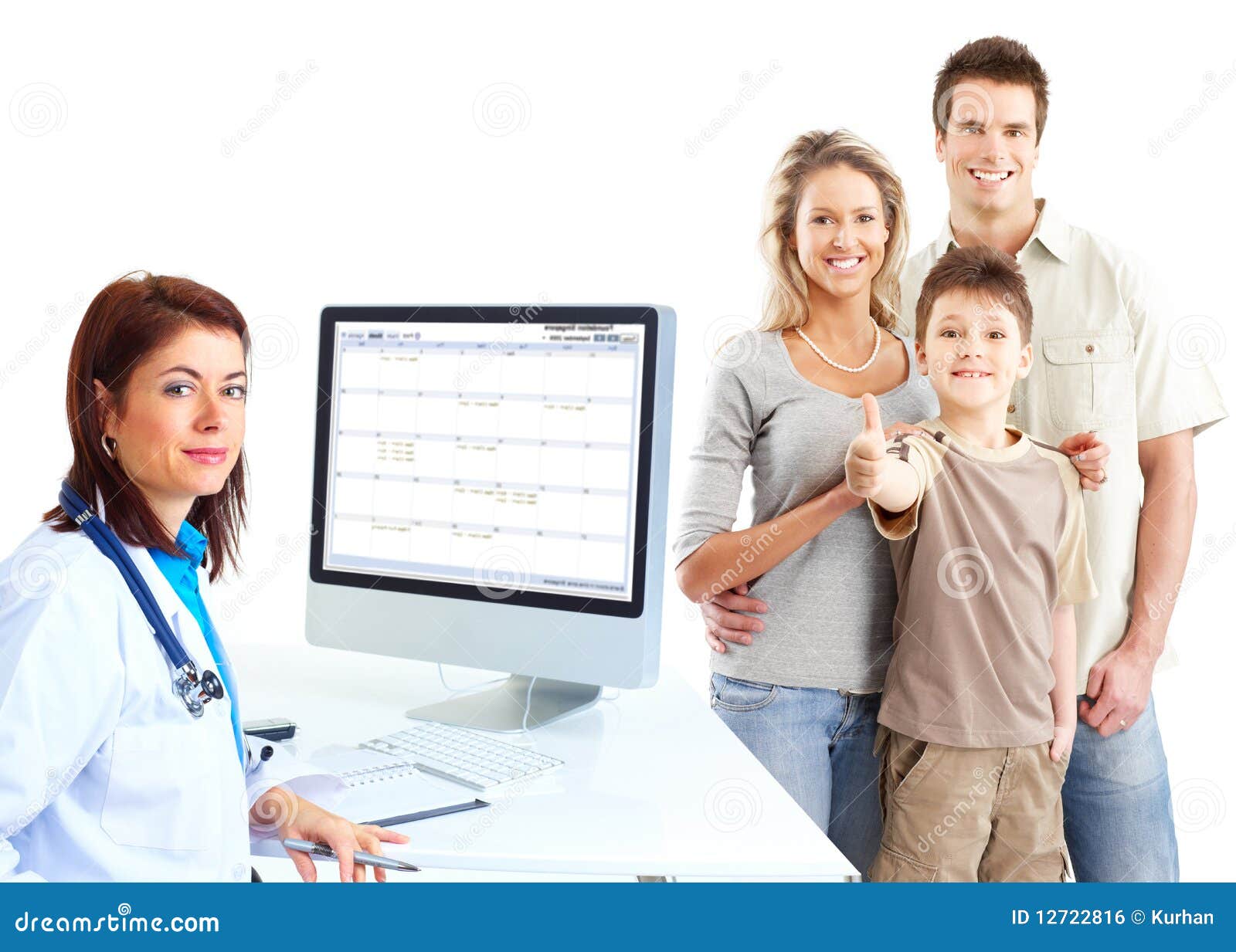 Family doctor stock photo. Image of patient, health, background - 12722816