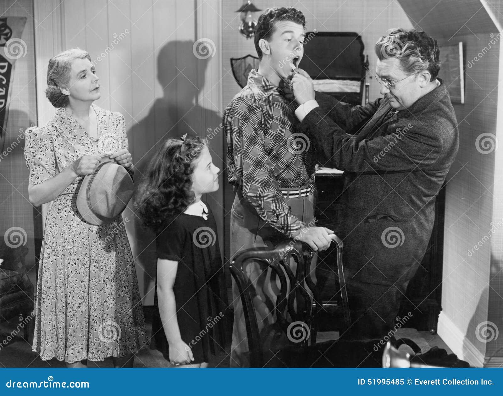 FAMILY DOCTOR stock image. Image of doctor, families - 51995485