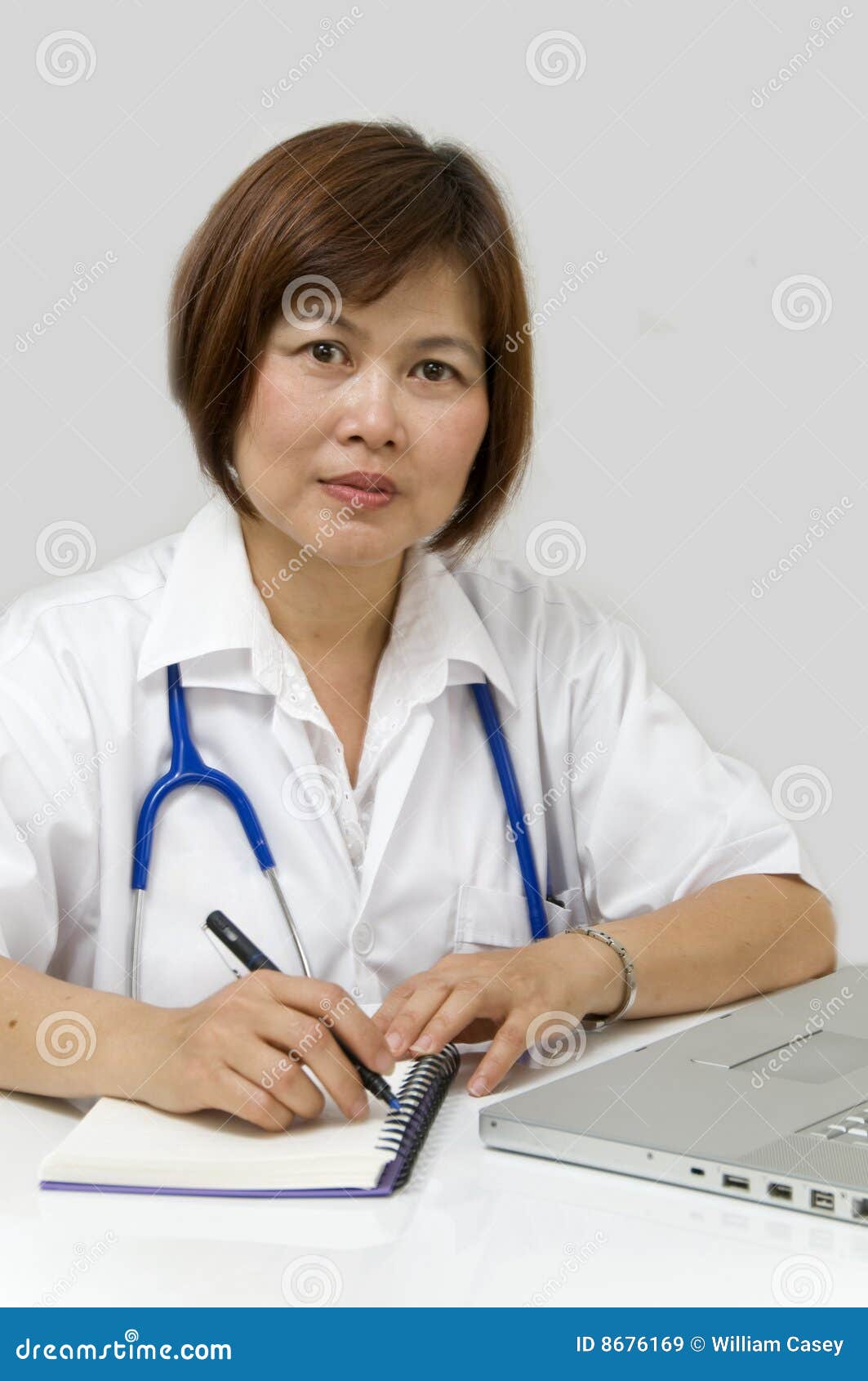 Family Doctor stock image. Image of prescription, female - 8676169