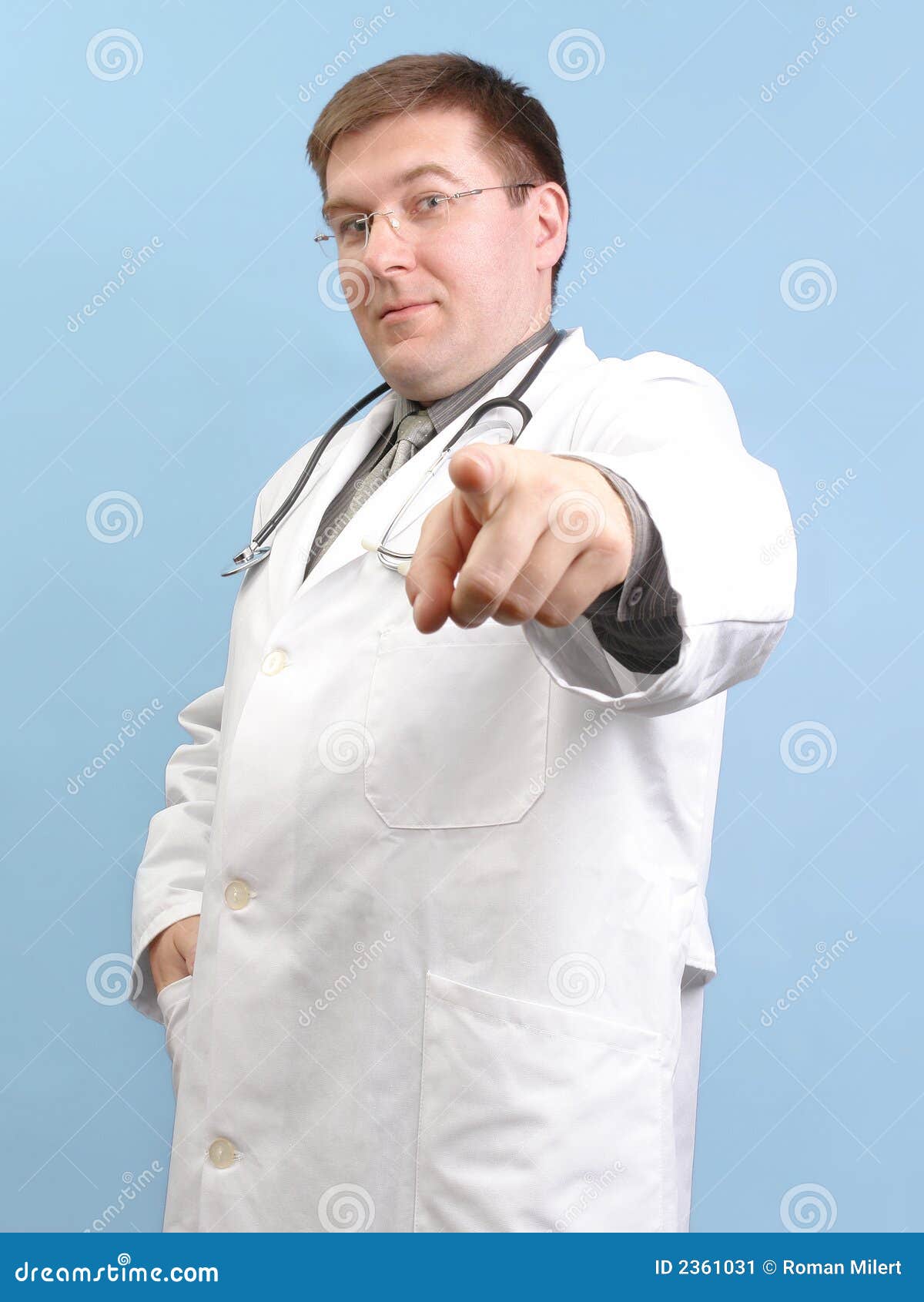 Family doctor pointing stock image. Image of male, consultation - 2361031