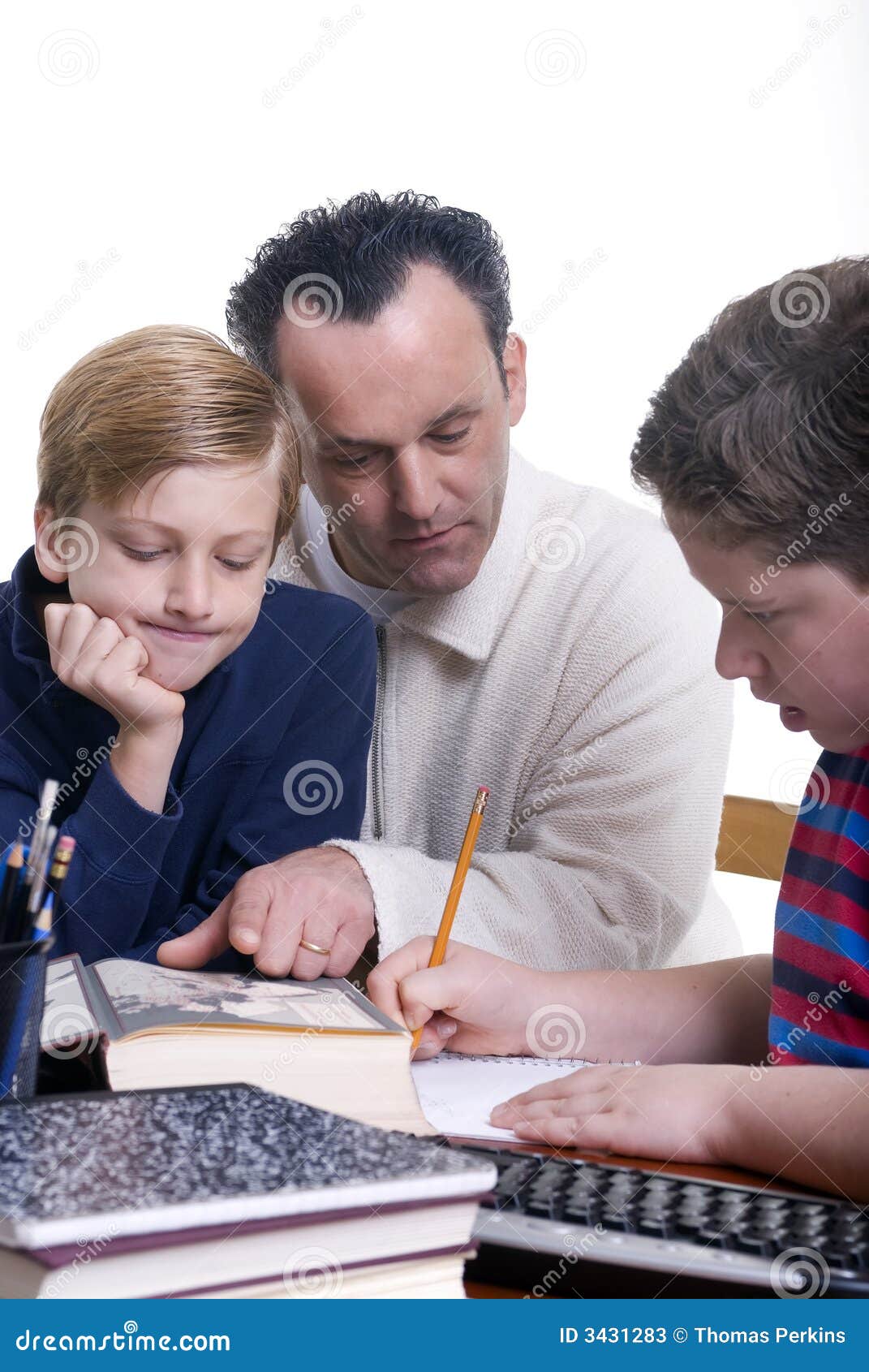 Family Education stock image. Image of parenting, adolescent - 3431283