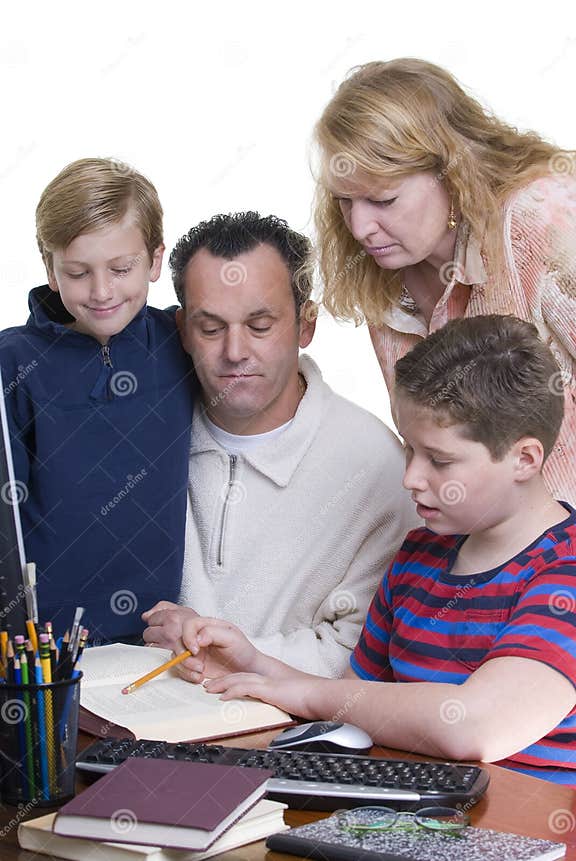 Family Education stock image. Image of brother, happiness - 3480423