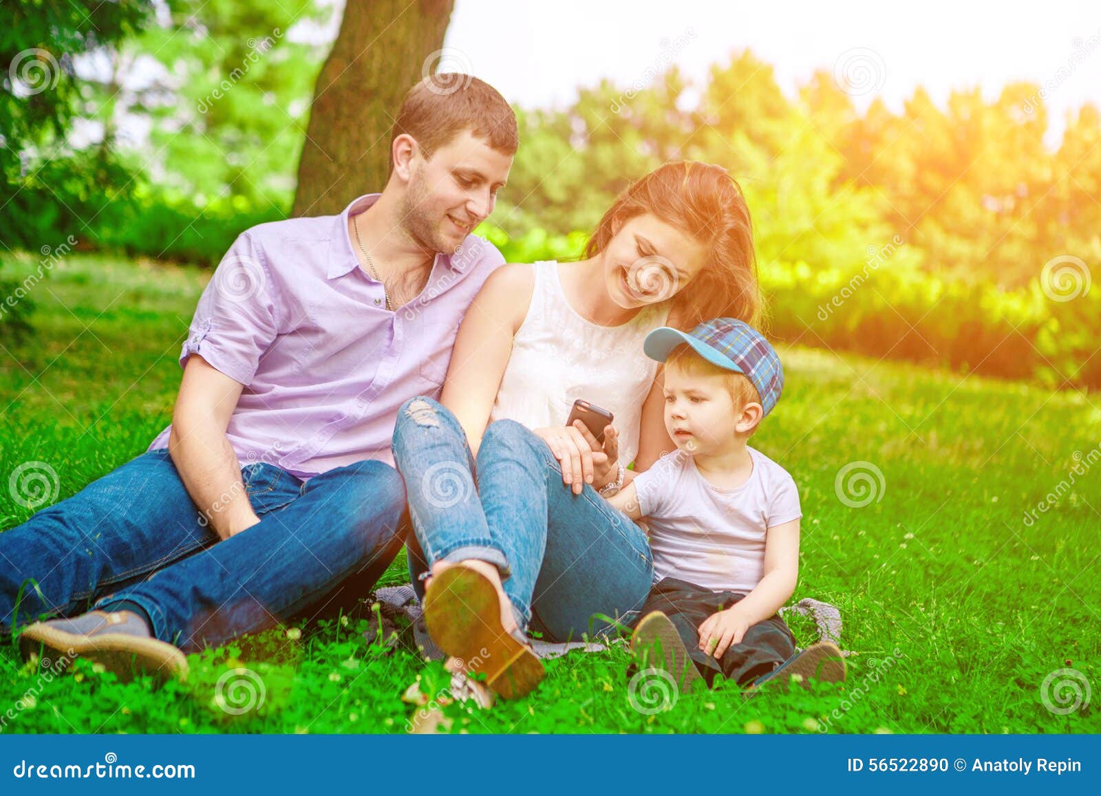 Family - Enjoying the Life Together Stock Photo - Image of happiness ... Family - Enjoying the Life Together Stock Photo - Image of happiness ...