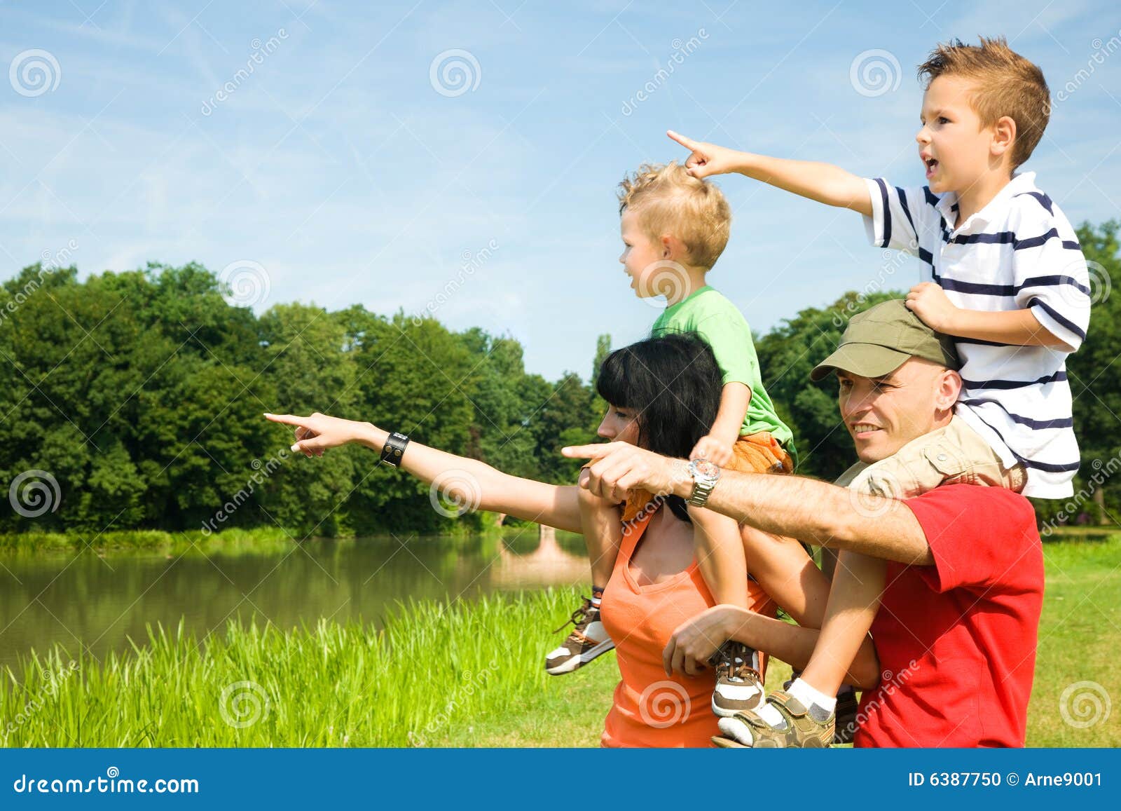 Family Excursion stock photo. Image of children, offspring - 6387750
