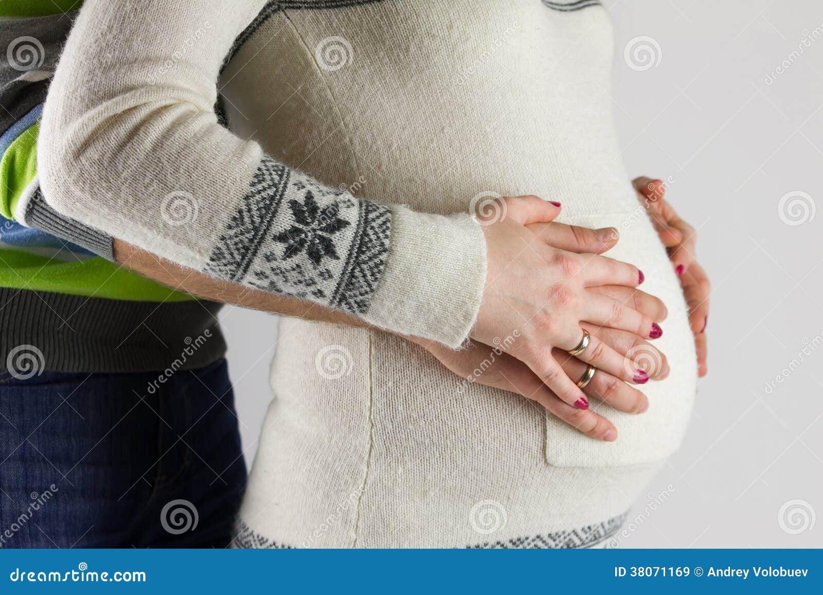 Family expecting a baby stock image. Image of childbirth - 38071169
