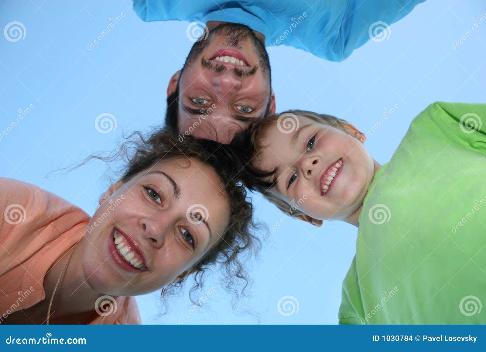 Family faces stock photo. Image of attractive, couple - 1030784