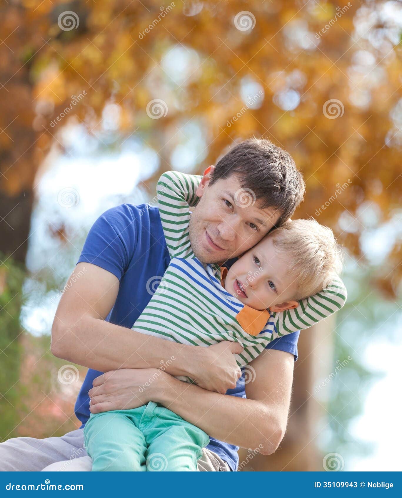Family at fall stock image. Image of happiness, laughing - 35109943