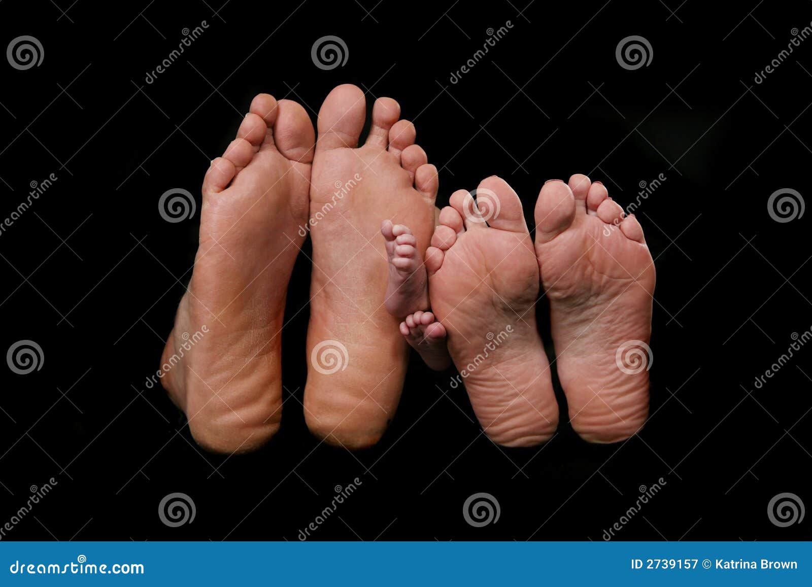 Family Feet stock image. Image of generation, innocence - 2739157