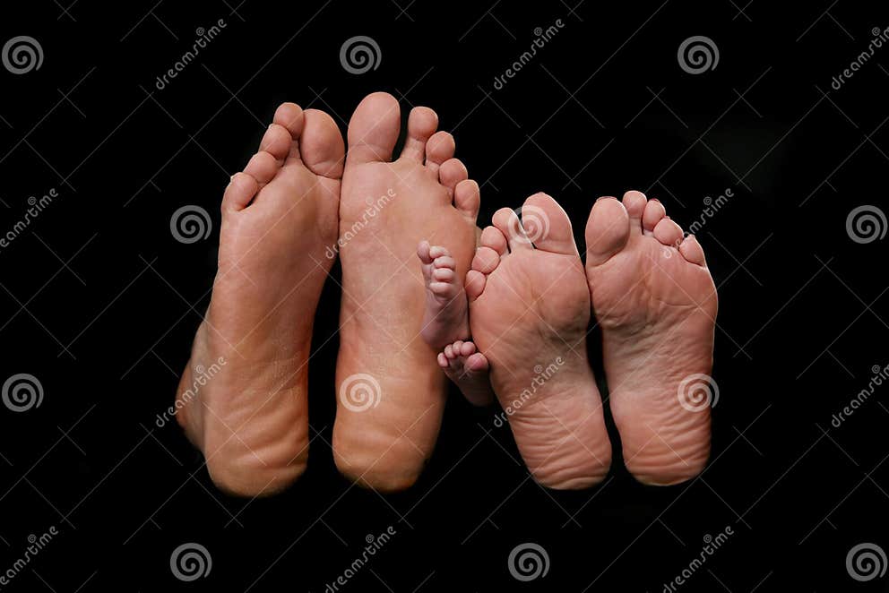 Family Feet stock image. Image of generation, innocence - 2739157