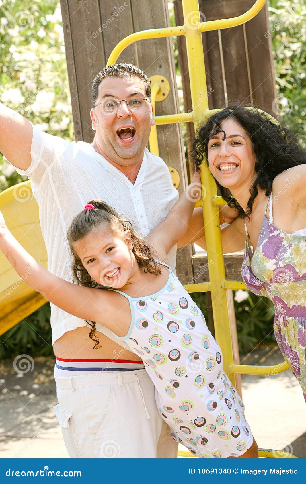 Family Filled with Excitement Stock Photo - Image of cute, smile: 10691340