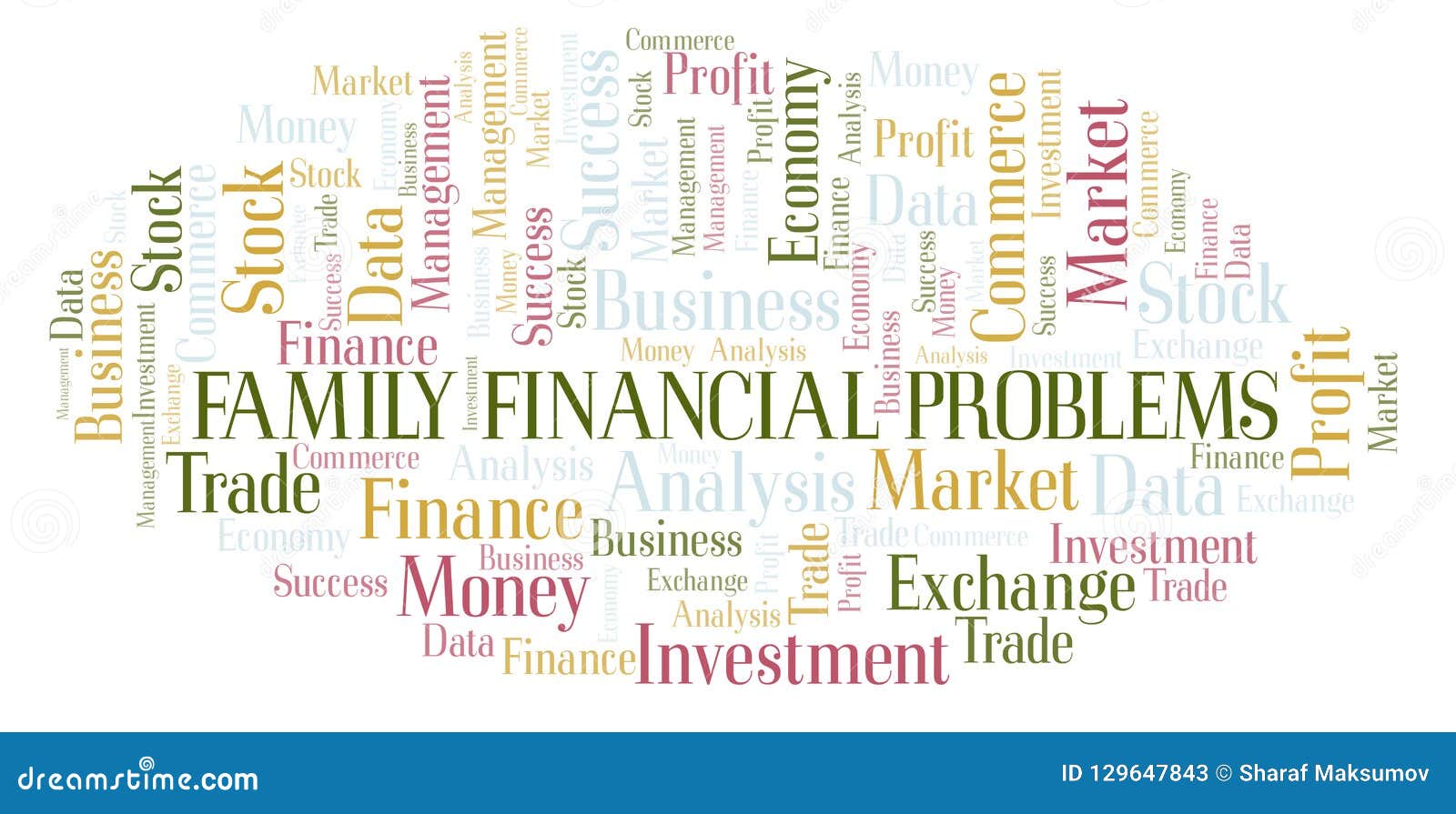 Family Financial Problems Word Cloud. Stock Illustration - Illustration ... Family Financial Problems Word Cloud. Stock Illustration - Illustration ...