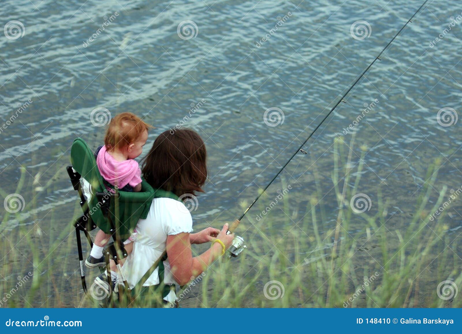 Family fishing stock photo. Image of hobby, water, family - 148410