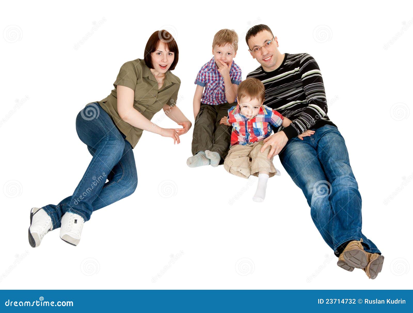 Family Of Four Picture. Image: 23714732