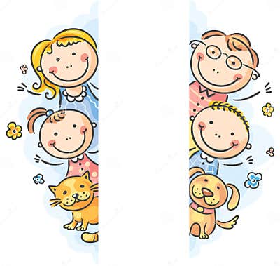 Family frame/borders stock vector. Illustration of stick - 44609893