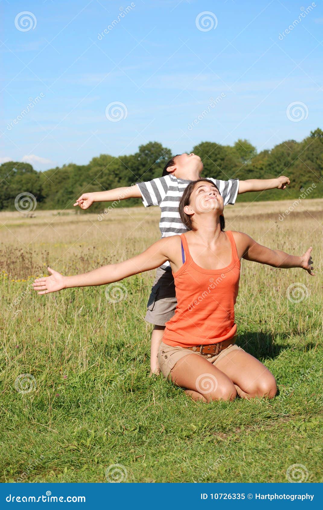 Family freedom stock image. Image of adult, happiness - 10726335