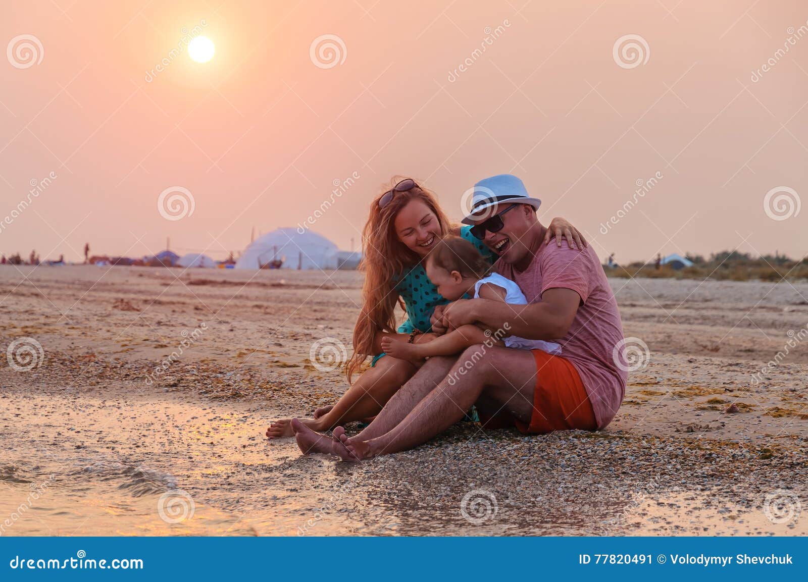 Family, fun, sunset stock image. Image of parents, silouettes - 77820491